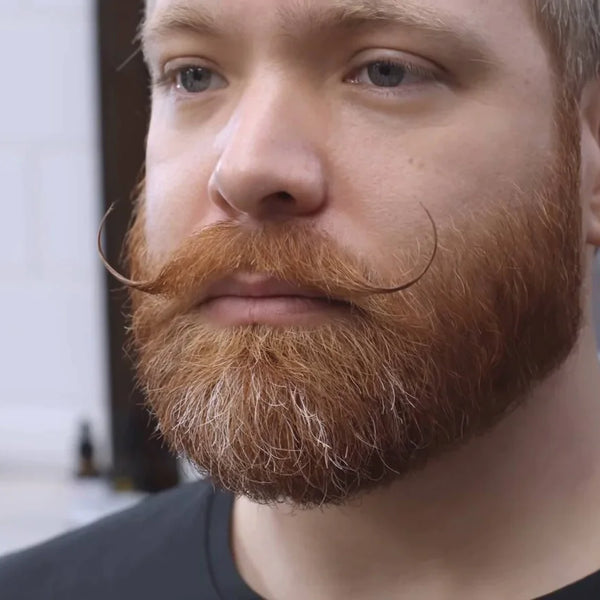 trimming moustache